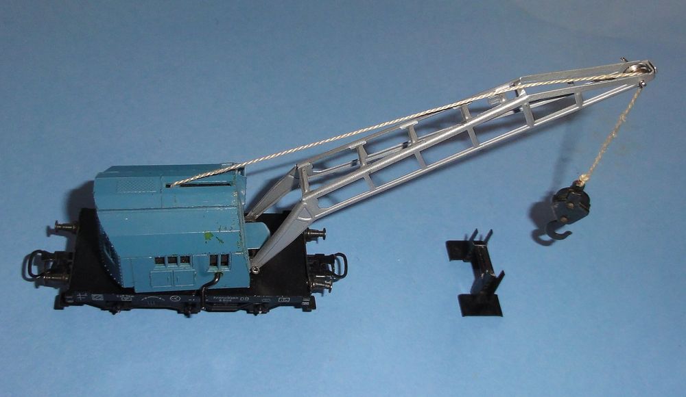 Sammler - alter Märklin Kranwagen Bausatz 4912 | Kaufen auf Ricardo