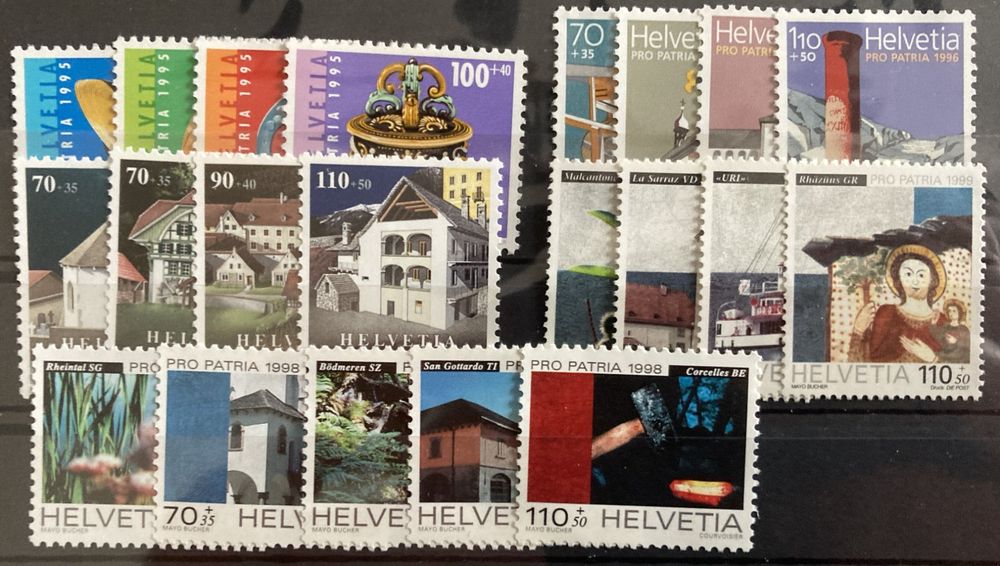 1995-1999, PP Sätze postfrisch (**) Sammlung oder Frankatur (Neu (gemäss Beschreibung)) in ...