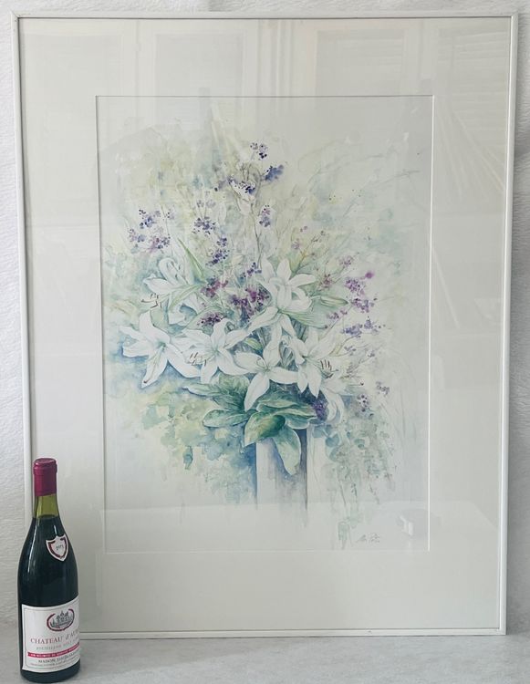 Marlene Peter Grosse Stilleben Aquarell Handsigniert (Gebraucht) in Root für CHF 10 – nur ...