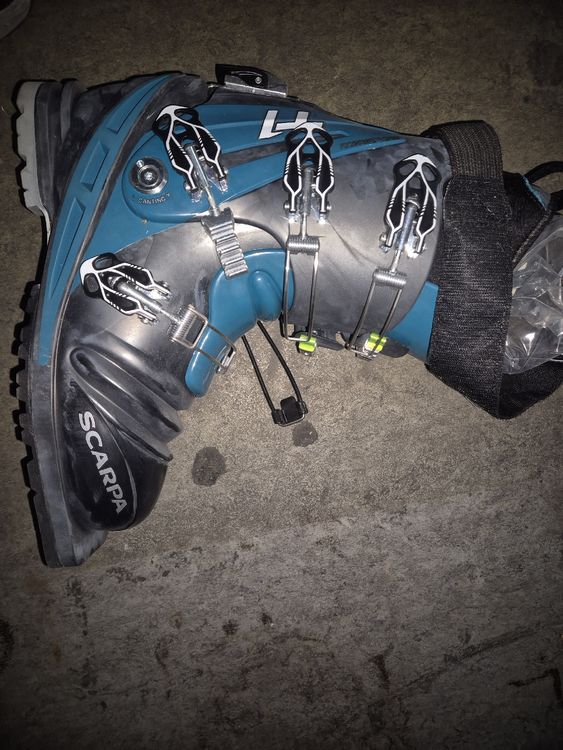 Scarpa, taille 28.5, chaussures de ski de telemark rando (Neuf (Voir ...