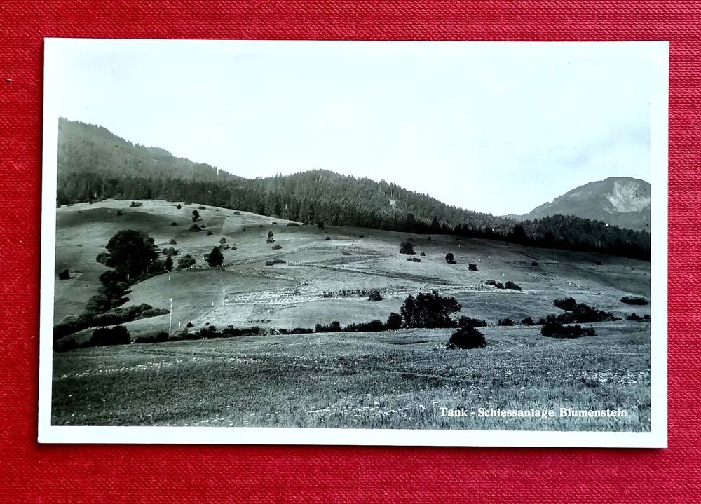 Blumenstein - Armee Panzer - Tank - Schiessanlage - um 1940 (Gebraucht) in Rothrist für CHF 18.5 ...