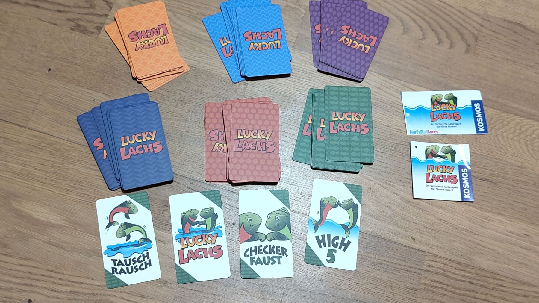 Lucky Lachs Kartenspiel von Kosmos - Komplett & Top! (Gebraucht) in ...