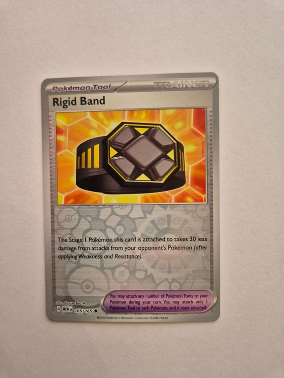 Pokemon 151 Rigid Band MEW 165 EN - Reverse Holo (Neu (gemäss ...