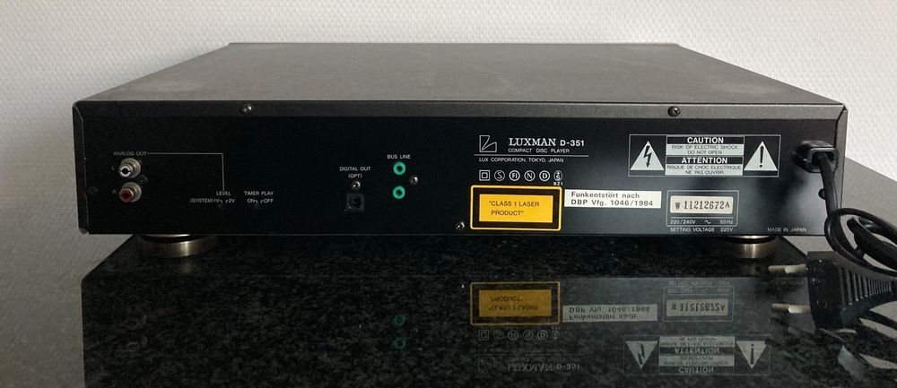Luxman D-351 CD-Player | Kaufen auf Ricardo