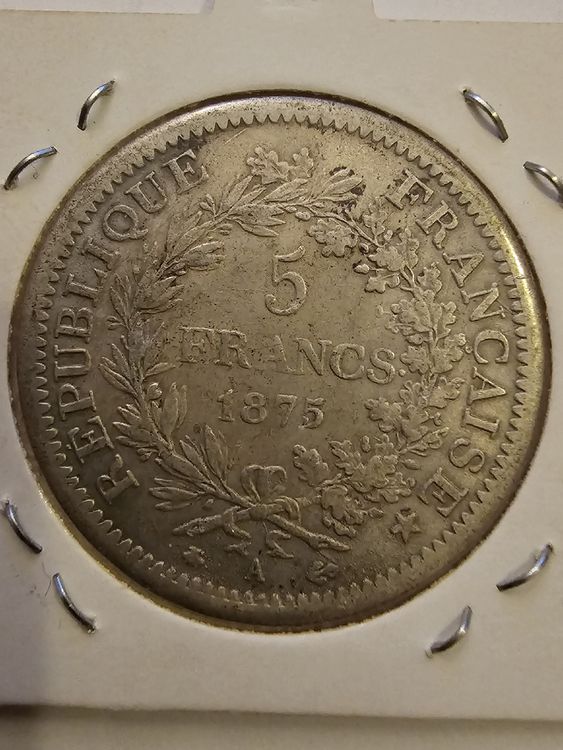 5 fr. 1875 | Kaufen auf Ricardo