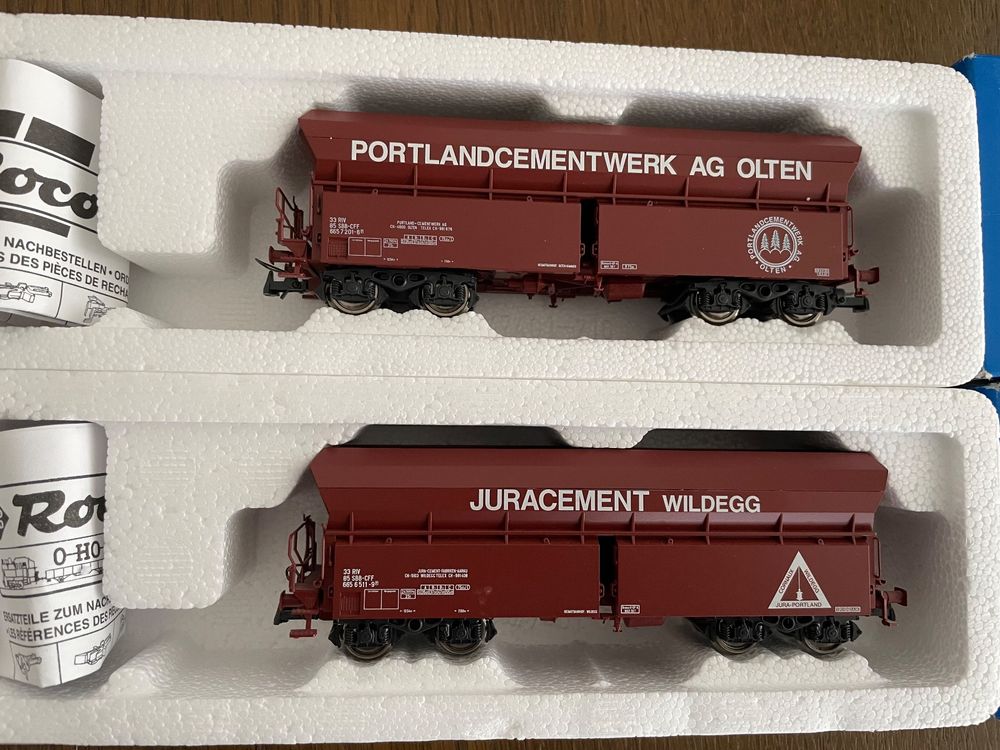 Roco HO 2x Selbstentladewagen OVP (Gebraucht) in Rorschach für CHF 56 ...