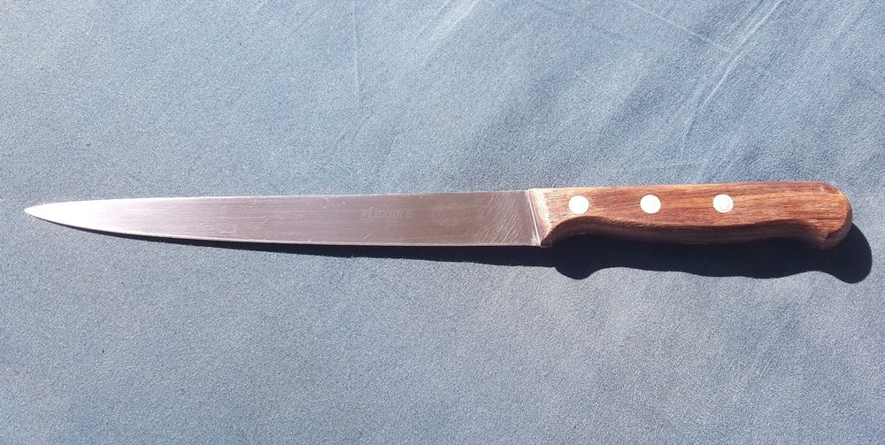 VICTORINOX Filetiermesser FLEXIBEL mit Holzgriff (Gebraucht) in Spiegel ...
