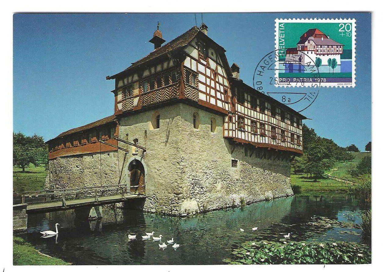 Maximumkarte Pro Patria Schloss Hagenwil, Ersttag 26.5.78 (Gebraucht ...