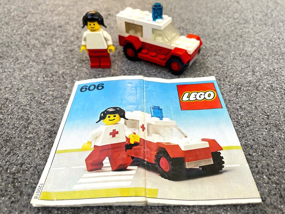 RAR LEGO City # 606 AMBULANZ von 1978 (Gebraucht) in LAUSANNE für CHF 9 ...