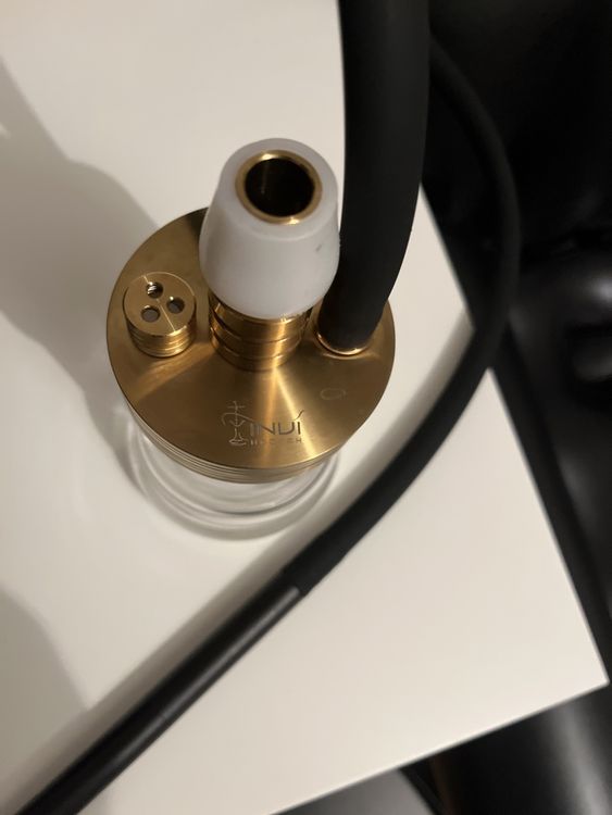 Shisha Invi Nano Gold Edelstahl Premium Shisha | Kaufen auf Ricardo