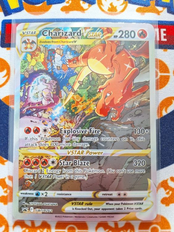 Charizard VStar Promo SWSH 262 Ultra Premium Collection Engl | Kaufen auf Ricardo