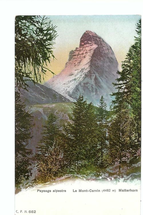 MATTERHORN Le Mont-Cervin, paysage alpestre, Zermatt | Kaufen auf Ricardo