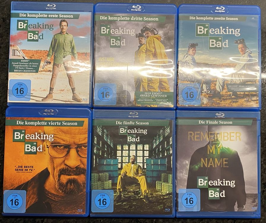 Breaking Bad Blu-ray alle 6 Staffeln | Kaufen auf Ricardo