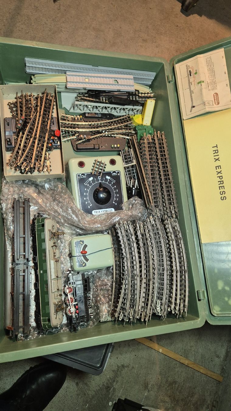 Trix Express, train électrique vintage, complet et soigné (D'occasion ...