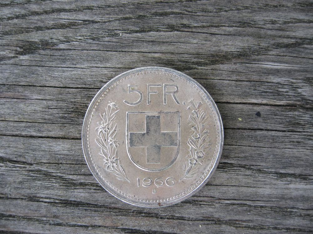 5 Liber, Fünf Franken, 5FR, Münze, Silber | Kaufen auf Ricardo