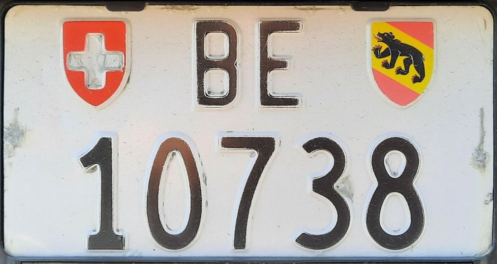 Autokennzeichen BE-10738 Jahrgang 1976 (Gebraucht) in Ursenbach für CHF ...