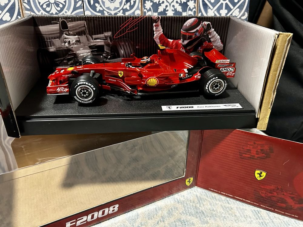 Ferrari F1 F2008 1:18 Raikkonen (Neu und originalverpackt) in Zug für CHF 130 – mit Lieferung ...
