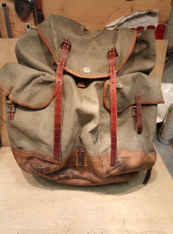 Gebirgsrucksack 1944 Schweizer Armee / Waffenläufer | Kaufen auf Ricardo