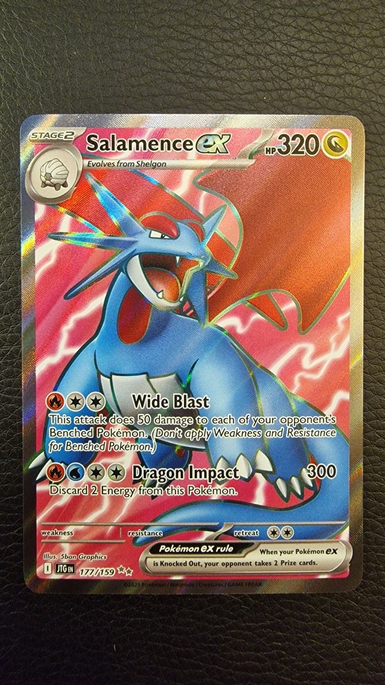 Salamence Ex 177/159 - Journey Together (EN) - Pokémon Card (Gebraucht ...