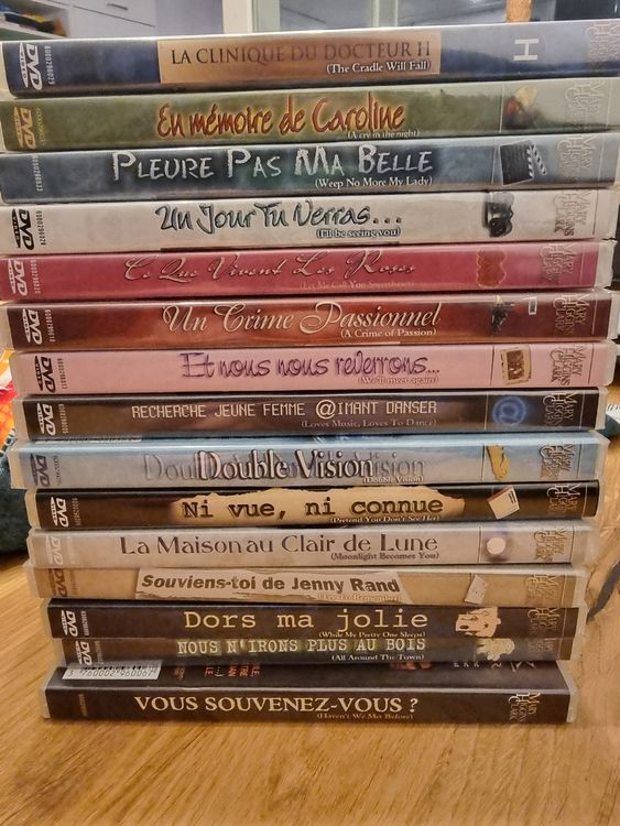 Collection DVD Mary Higgins Clark (Neu und originalverpackt) in Villars ...