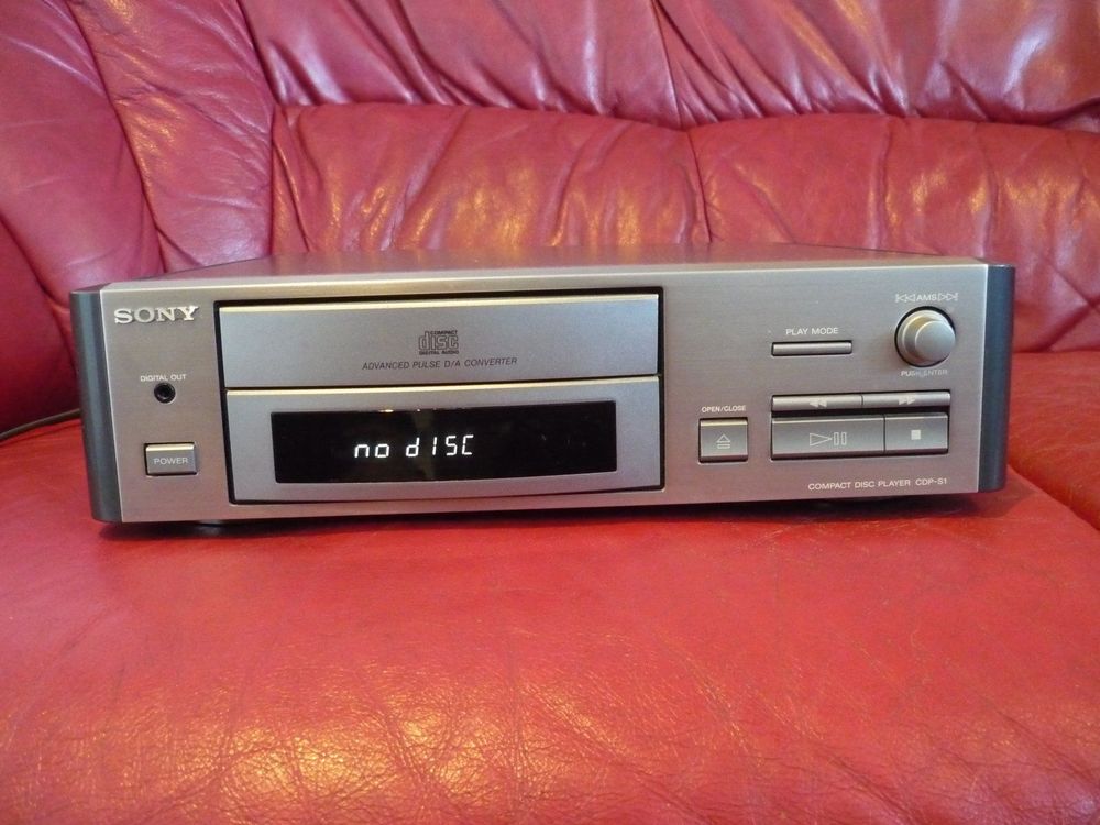 CD Player - Sony CDP S1 - Compact Disc Player | Kaufen auf Ricardo CD Player - Sony CDP S1 - Compact Disc Player | Kaufen auf Ricardo