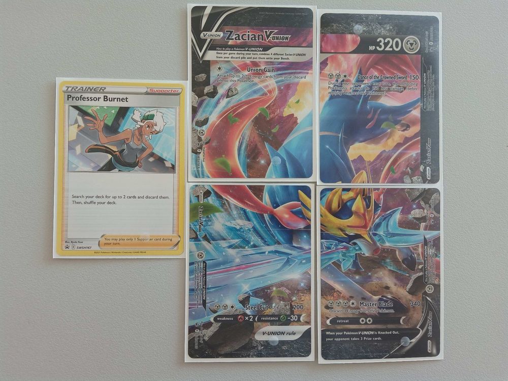 Zacian V Union Set + Prof. Burnet (Gebraucht) in Altstätten SG für CHF ...