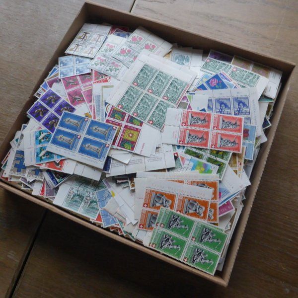 1,7 Kg CH - 4erBLOCKS ab URALT / lose Ware / z.T Sätze (Gebraucht) in ...