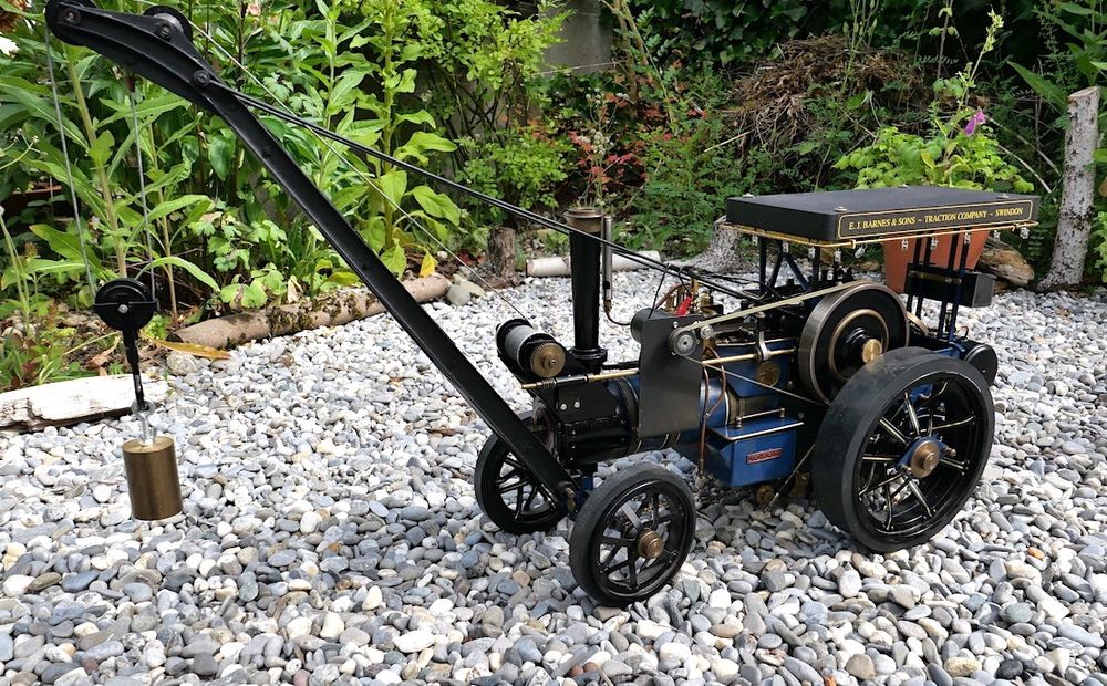 Live Steam Traktor mit Kran (Gebraucht) in Kesswil für CHF 950 – nur ...