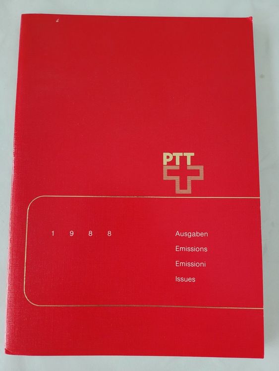 Briefmarkenheftchen 1988 der PTT | Kaufen auf Ricardo