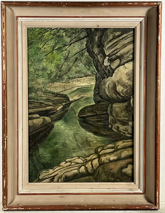 Aimé Victor Barraud (1902-1954) Landschafts Gemälde | Kaufen auf Ricardo