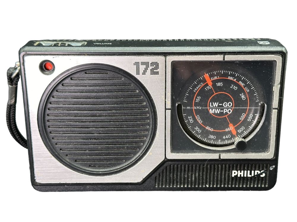 PHILIPS 172 Radio ancienne AM(MW)-LW 2-BAND années 1960 (Gebraucht) in Morges für CHF 10 – mit ...