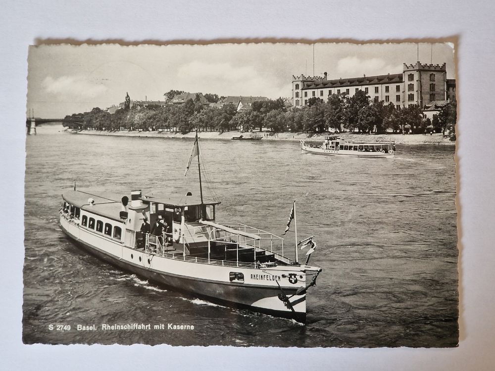 Basel Rheinschiffahrt mit Kaserne (Gebraucht) in Rüegsauschachen für ...