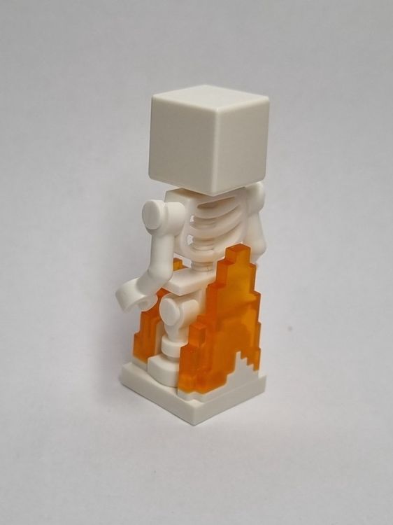 LEGO Minecraft min011 Skeleton with Cube Skull on Fire | Kaufen auf Ricardo