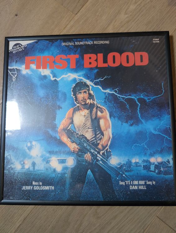 Original First Blood Soundtrack Vinyl, gerahmt! (Gebraucht) in Bellmund ...