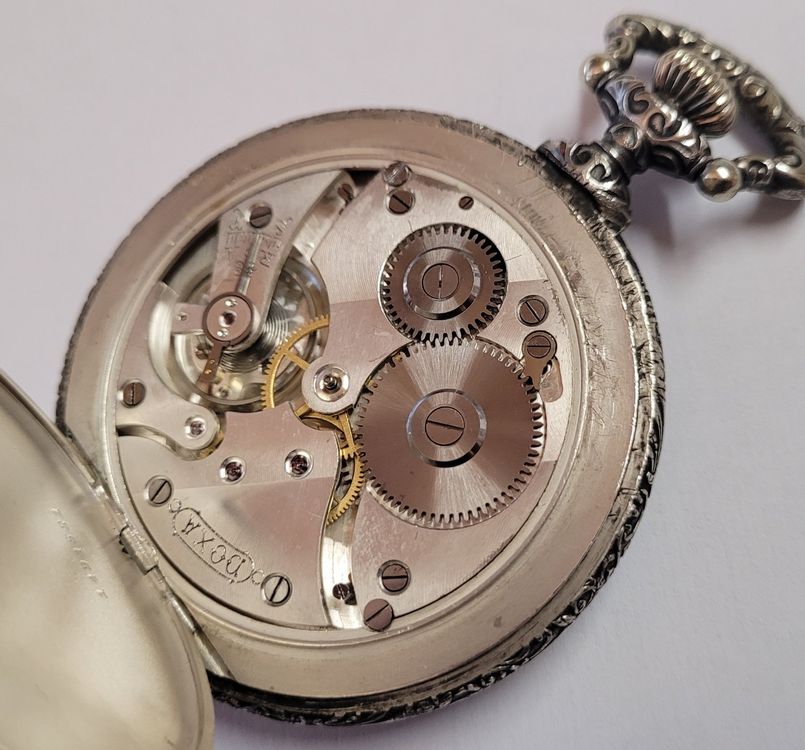Grosse Doxa Argentan Prunk Taschenuhr. (Gebraucht) in Madiswil für CHF 270 – mit Lieferung auf ...