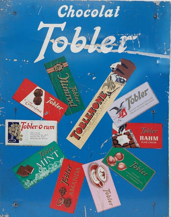 Reklameschild Tobler - Kein Emailschild | Kaufen auf Ricardo