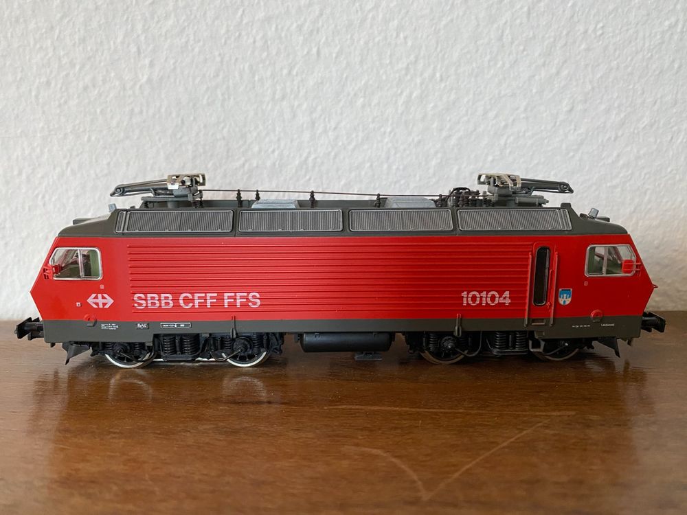 Roco Lok SBB Re 4/4 IV H0 14178 "10104" AC-Analog +NEU+ (Neu (gemäss Beschreibung)) in Erlenbach ...