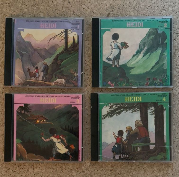 Heidi, Dialekthörspiel Johanna Spyri / Olga Meyer (Gebraucht) in ...