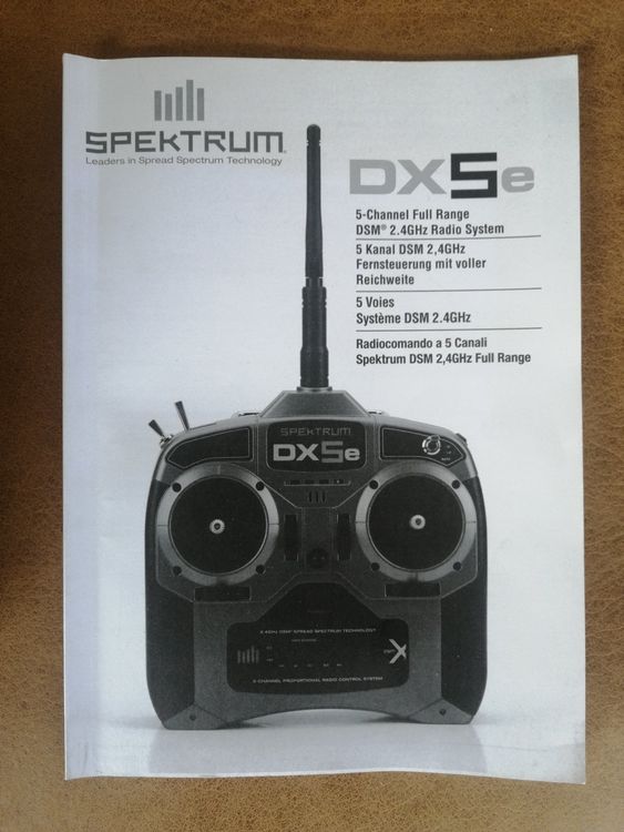 Spektrum DX5e RC Sender (Defekt) in Luzern für CHF 17 – mit Lieferung auf Ricardo kaufen