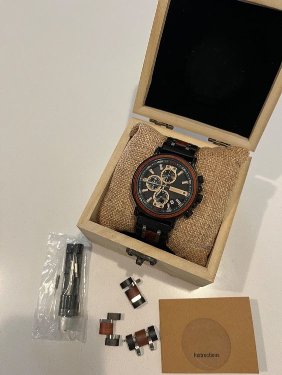 Armbanduhr von "Wood o'clock" | Kaufen auf Ricardo