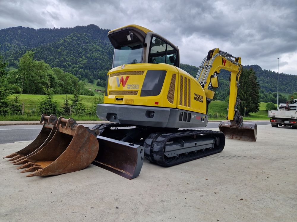 Bagger Raupenbagger Wacker Neuson ET65 Mit PowerTilt (Gebraucht) in ...