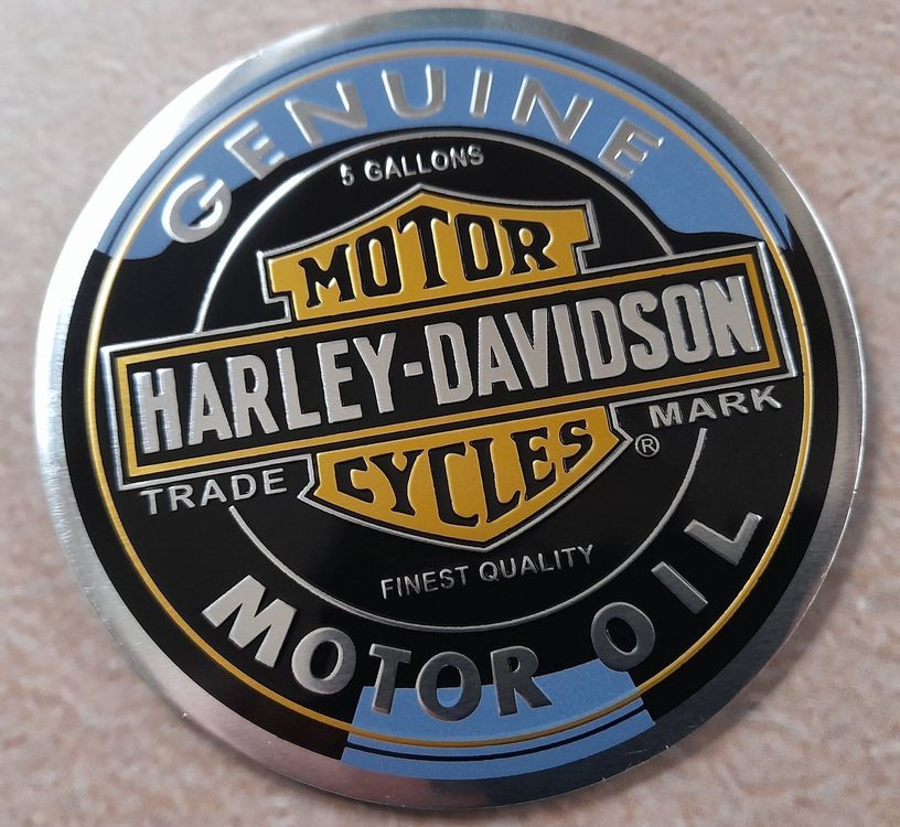 Sticker Alu Harley Davidson Genuine J052 | Kaufen auf Ricardo
