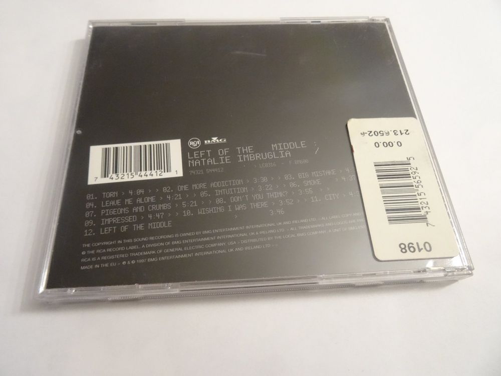 Natalie Imbruglia - Left of the Middle CD (Gebraucht) in Olten für CHF ...