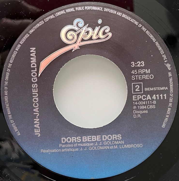 JEAN-JACQUES GOLDMAN - ENVOLE-MOI | Kaufen auf Ricardo