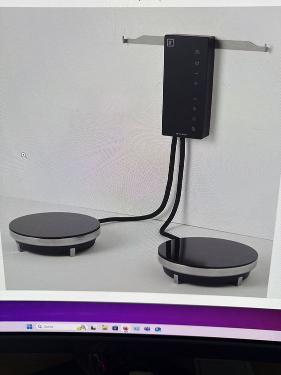 Fabita 2800 W Ind. Kochfeld mit schwarzer Glaskeramik (Neu und ...