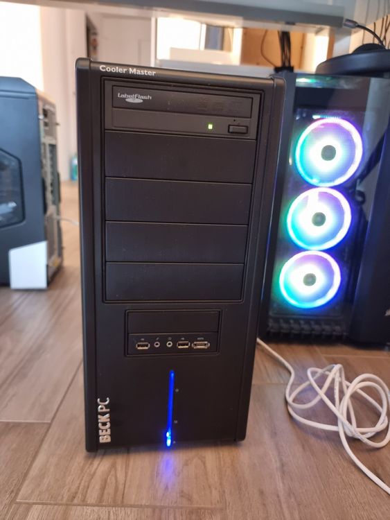 Cooler Master Gamer PC Nvidia GTX 1050 Intel 8GB 1TB Win10 (Gebraucht ...