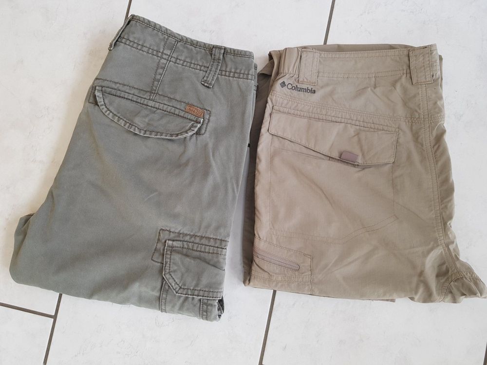1x Wanderhose Zipp-off und 1x lange Outdoor / Cargo Hose (Gebraucht) in ...