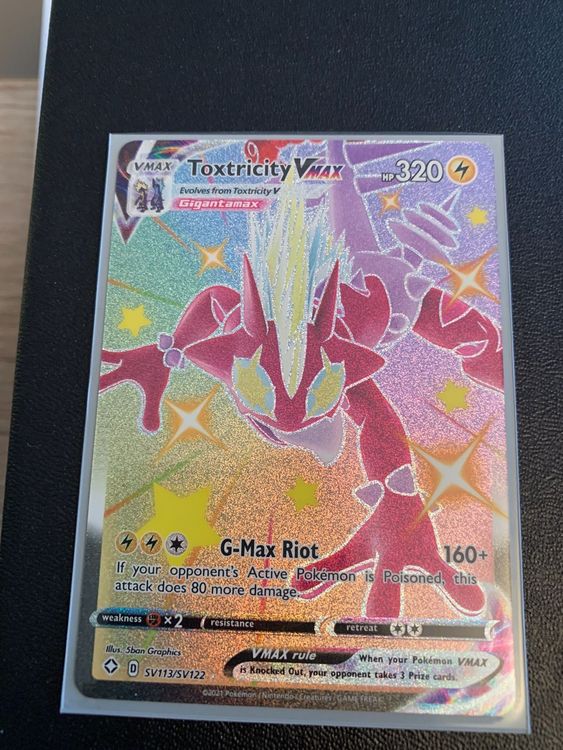 Toxtricity VMAX Shining Fates Fullart EN | Kaufen auf Ricardo