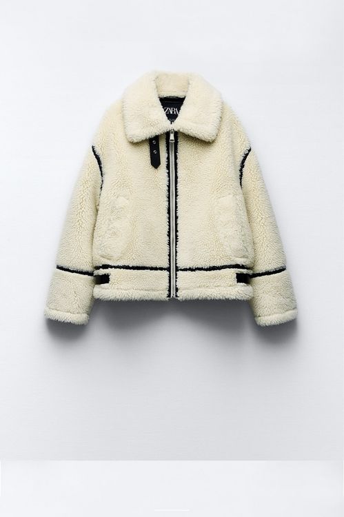 Zara Teddy Jacke weiss (Neu (gemäss Beschreibung)) in Fisibach für CHF ...