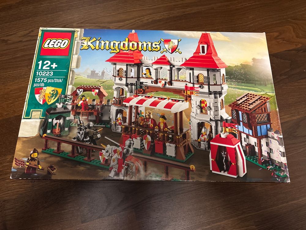 NUR Karton - Lego 10223 - Kingdoms Joust - Castle Kingdoms | Kaufen auf ...